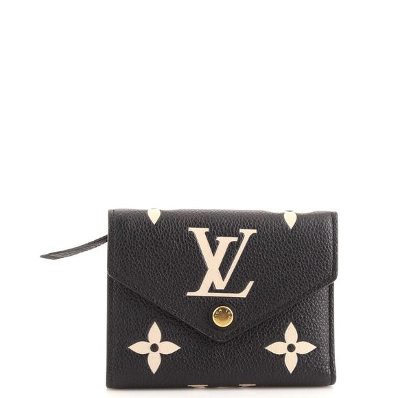 Louis Vuitton | Bags | Louis Vuitton Victorine Wallet Bicolor Monogram ...